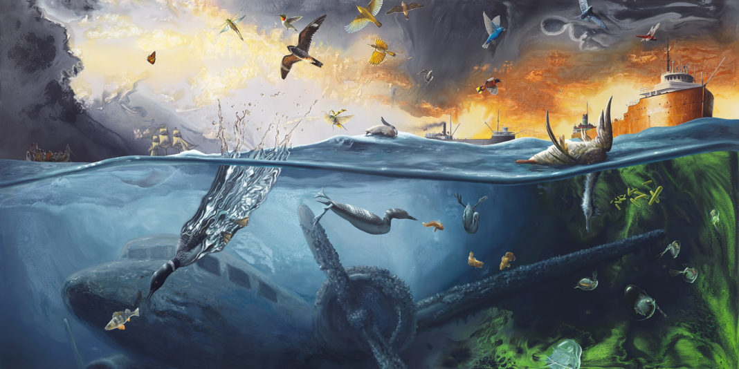 New Works by Alexis Rockman: The Great Lakes Cycle - Fine Art Connoisseur