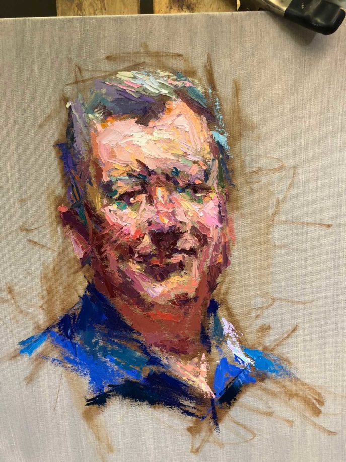 Thousands Watch: Three Artists, One Model - Fine Art Connoisseur