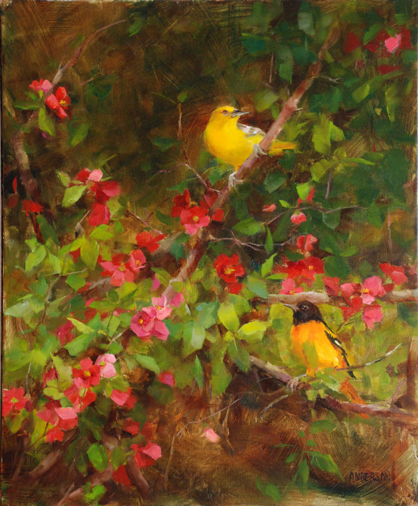 Off the Easel: Quince and Oriole - Fine Art Connoisseur